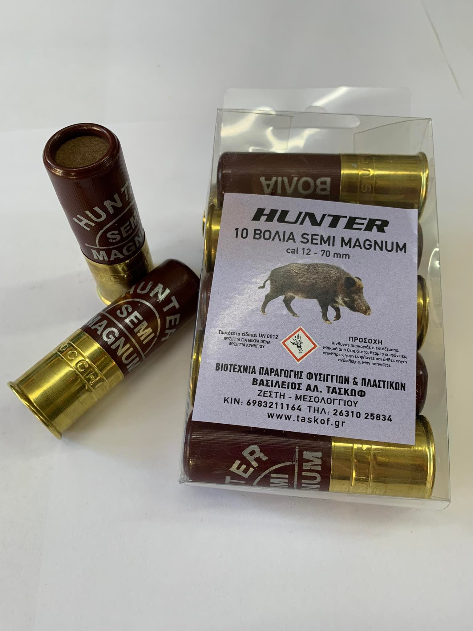 HUNTER 10 ΒΟΛΙΑ- SEMI-MANGUM – Βιοτεχνία Φυσιγγίων Κυνηγίου ...